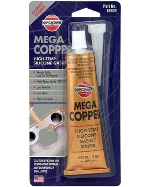 VERSACHEM Mega Copper Yüksek Isı Bakır Silikon Conta 88839 - 88839